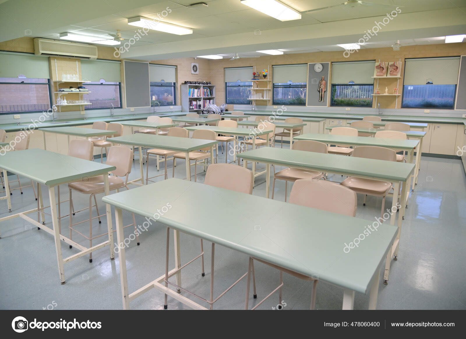 Modern High School Science Lab