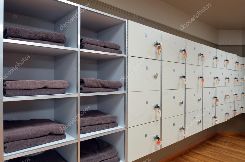 Changing room with lockers Stock Photo by ©lucidwaters 63194721