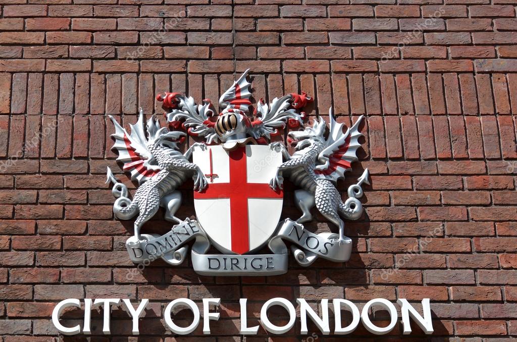 City of London Sign on brick wal – Stock Editorial Photo © lucidwaters ...