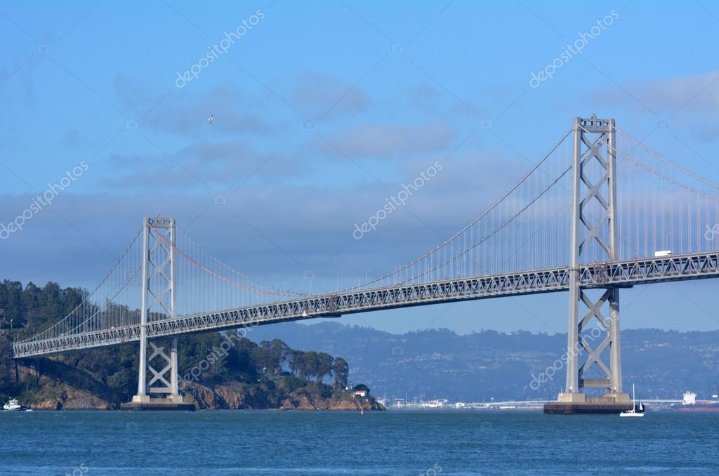 Oakland Bay Bridge San Francisco - California — Stock Photo ...