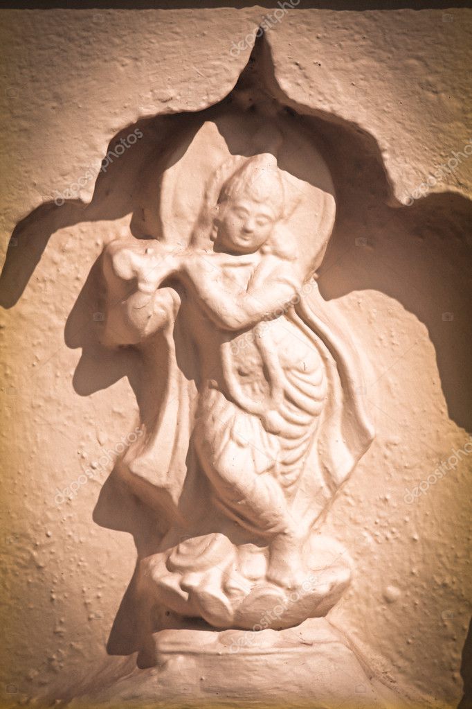 El Señor Krishna en el Templo Shri Shantadurga, Fatarpekar, Goa, India 2023