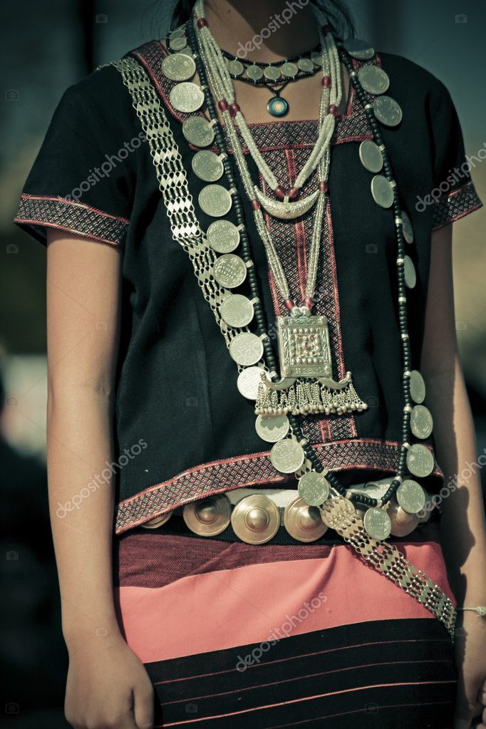 Traditional Ponung Dance Adi Tribes Namdapha Eco Cultural Festival Miao — Stock Photo © yogesh ...
