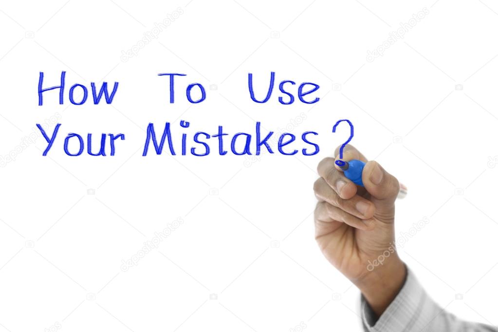 How to use your mistake ? Stock Photo by ©yogesh_more 67420827