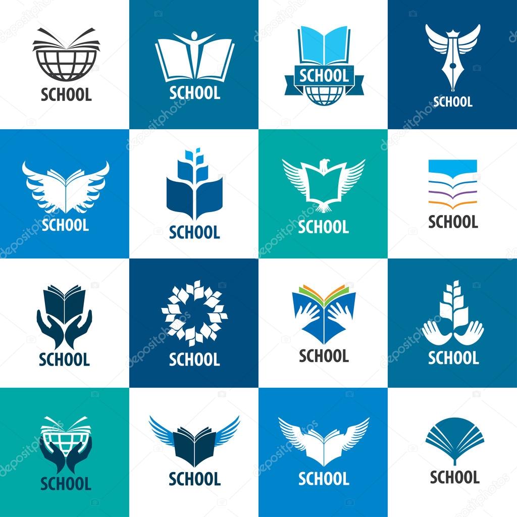 Vector logo Escuela Vector de stock por ©artbutenkov 109912806