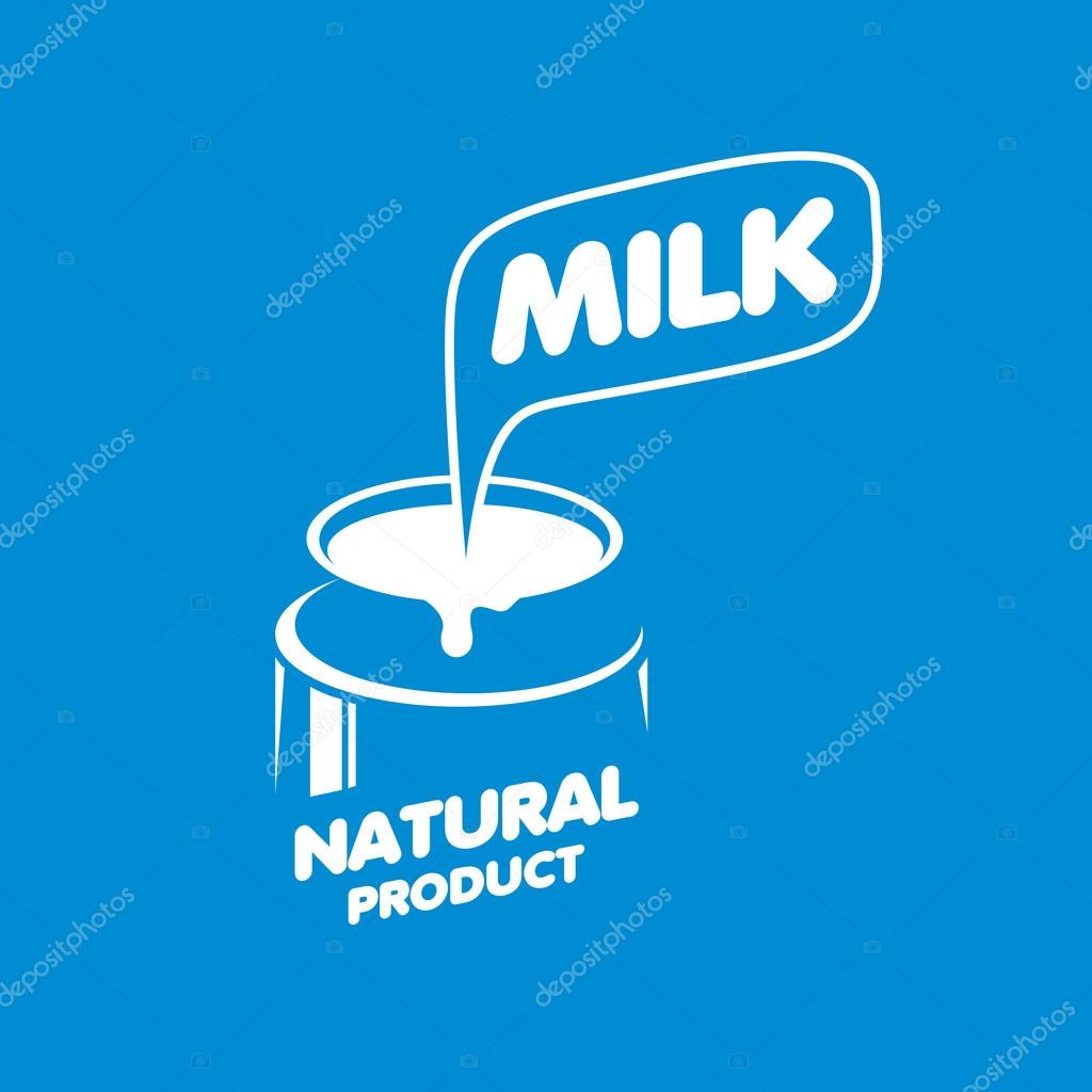 Vector Milk logo Stock Vector by ©artbutenkov 88545668