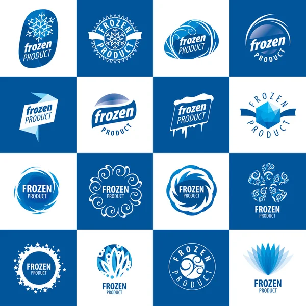 Frozen food logo Vector Art Stock Images | Depositphotos