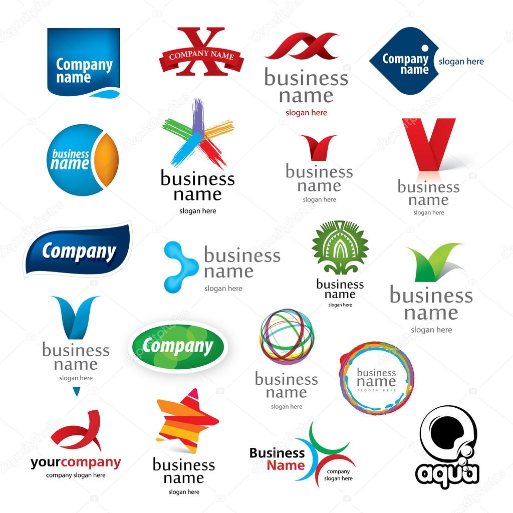 Set of abstracts logos Stock Vector Image by ©artbutenkov #92746060