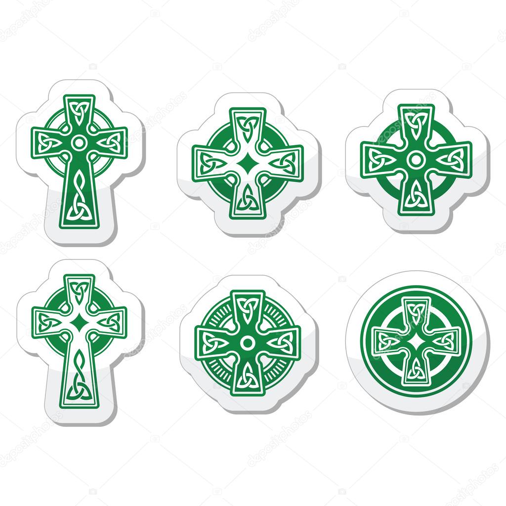 Irish Celtic Cross Clip Art
