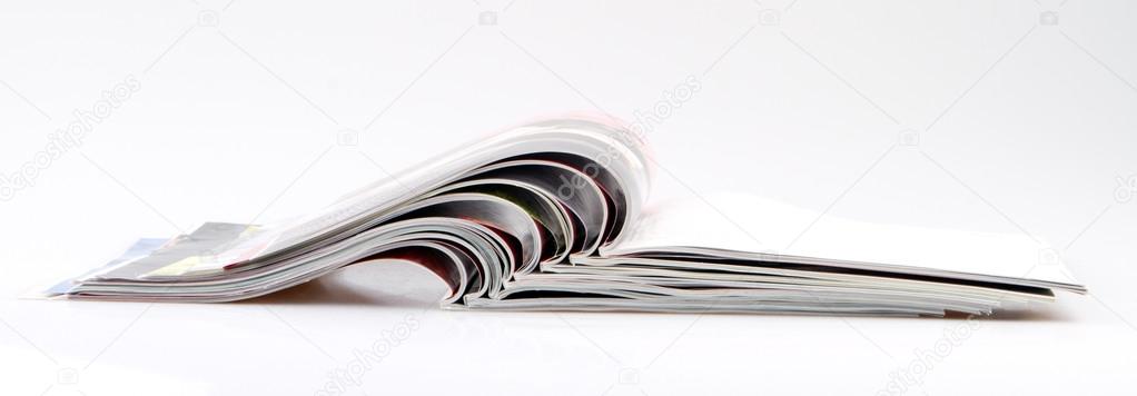 Stacked Magazines — Stock Photo © weyo #53602313