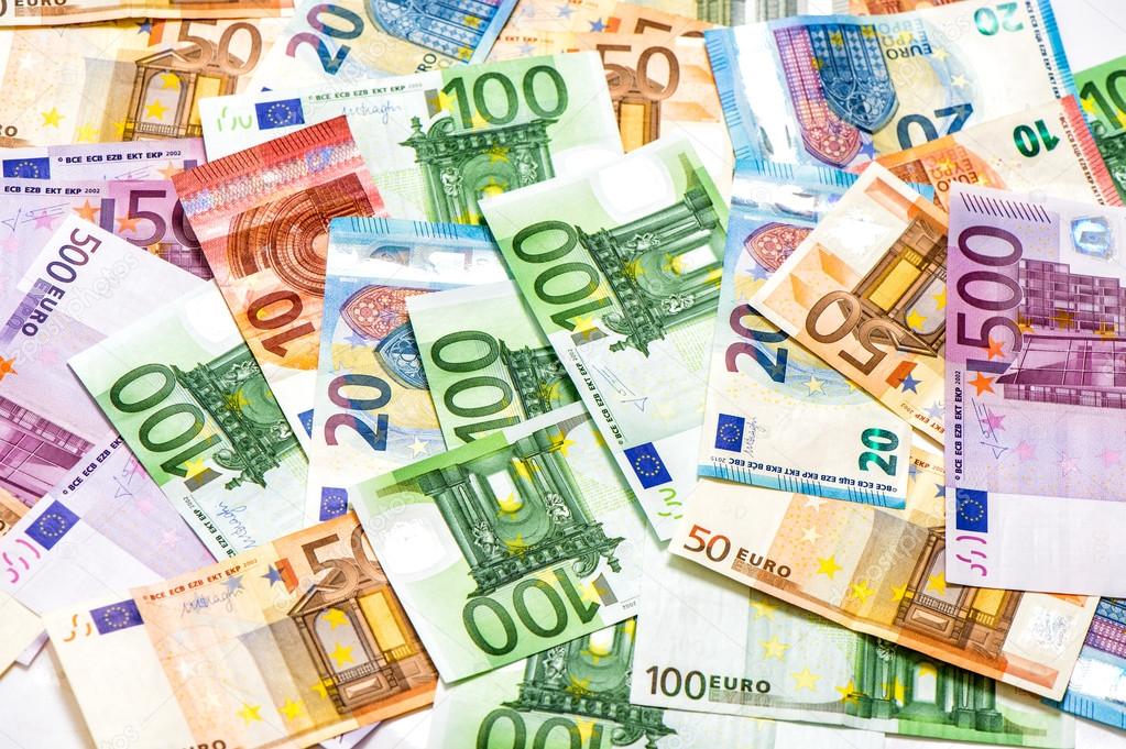 Euro banknotes background Stock Photo by ©LiliGraphie 108655786