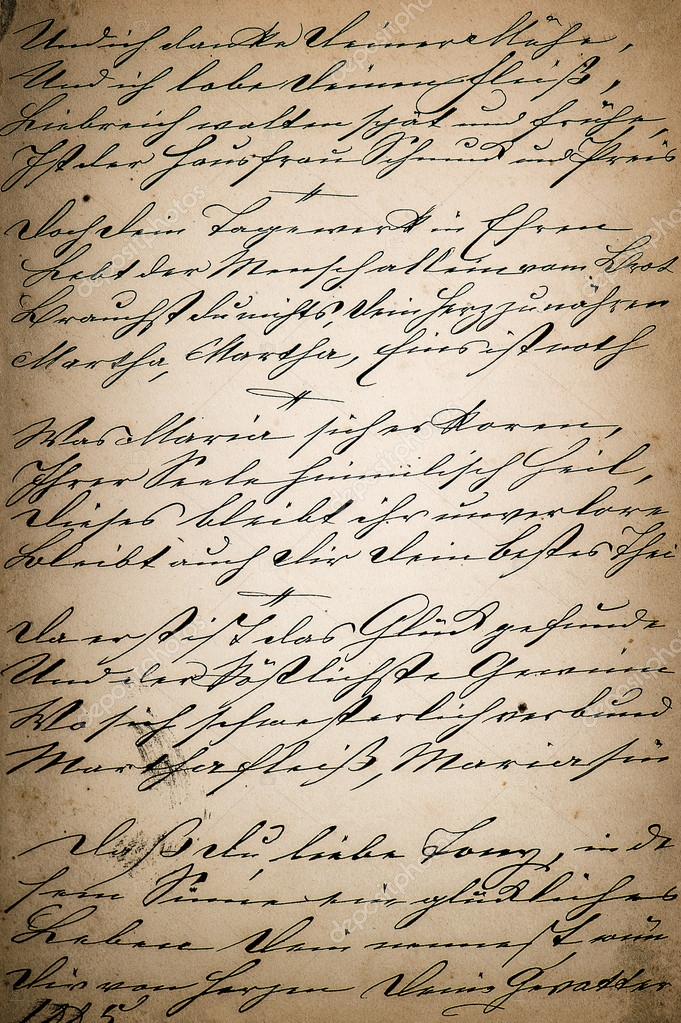 Hand Written Book Old Books