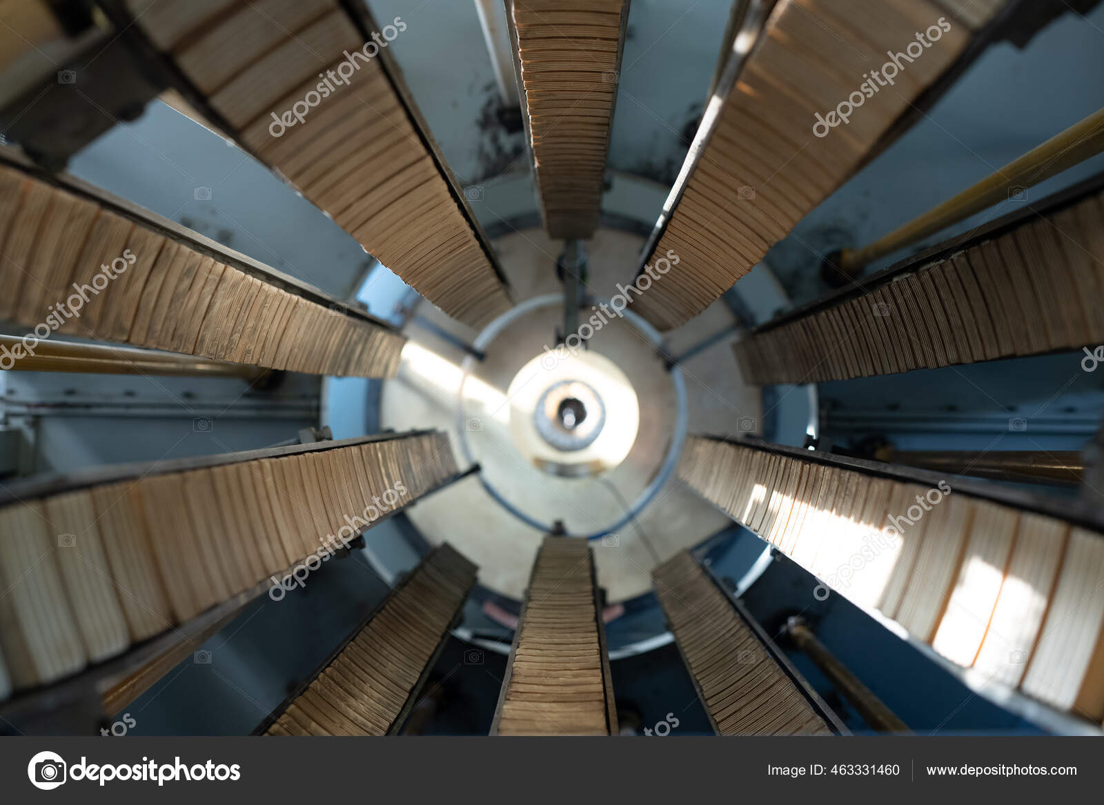 View Part Huge Industrial Machine Other Equipment Form Pipe Long Stock ...