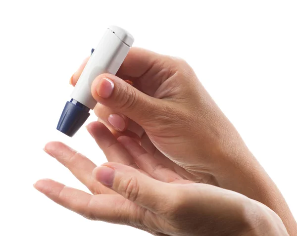 Diabetes self testing Stock Photos, Royalty Free Diabetes self testing ...