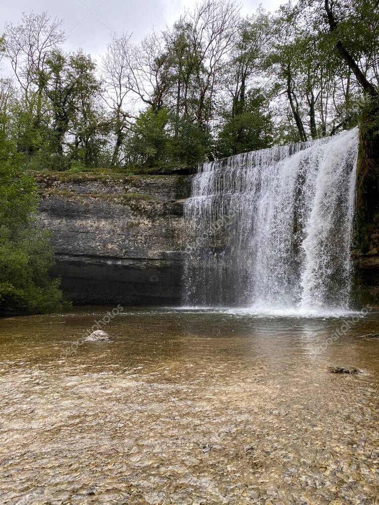 La cascada Saut de la Forge es una de las varias cataratas de la ...