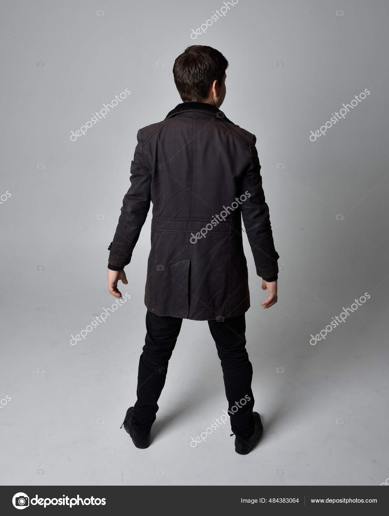 Man Facing Away From Camera