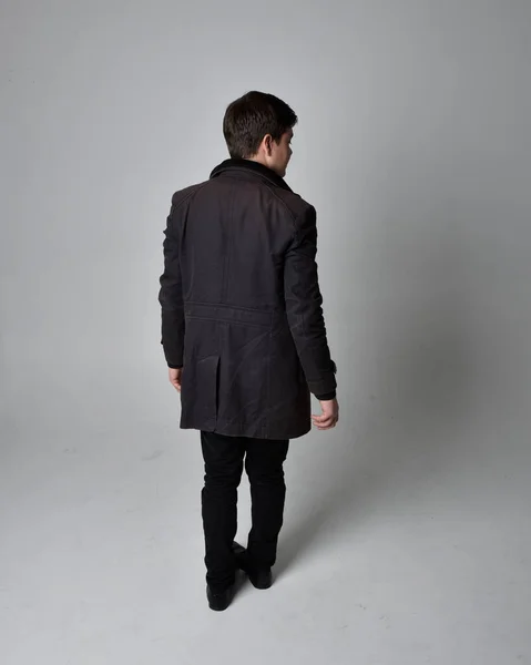 Coat back view Stock Photos, Royalty Free Coat back view Images ...