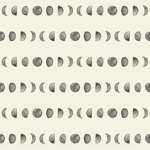 Seamless moon phase pattern Stock Vector Image by ©Magnia #122924048