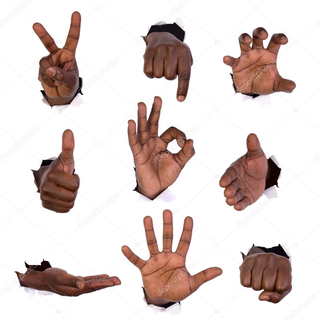 Black Disciple Hand Signs