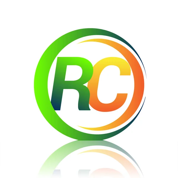 Imagens vetoriais Letra r c logotipo | Depositphotos