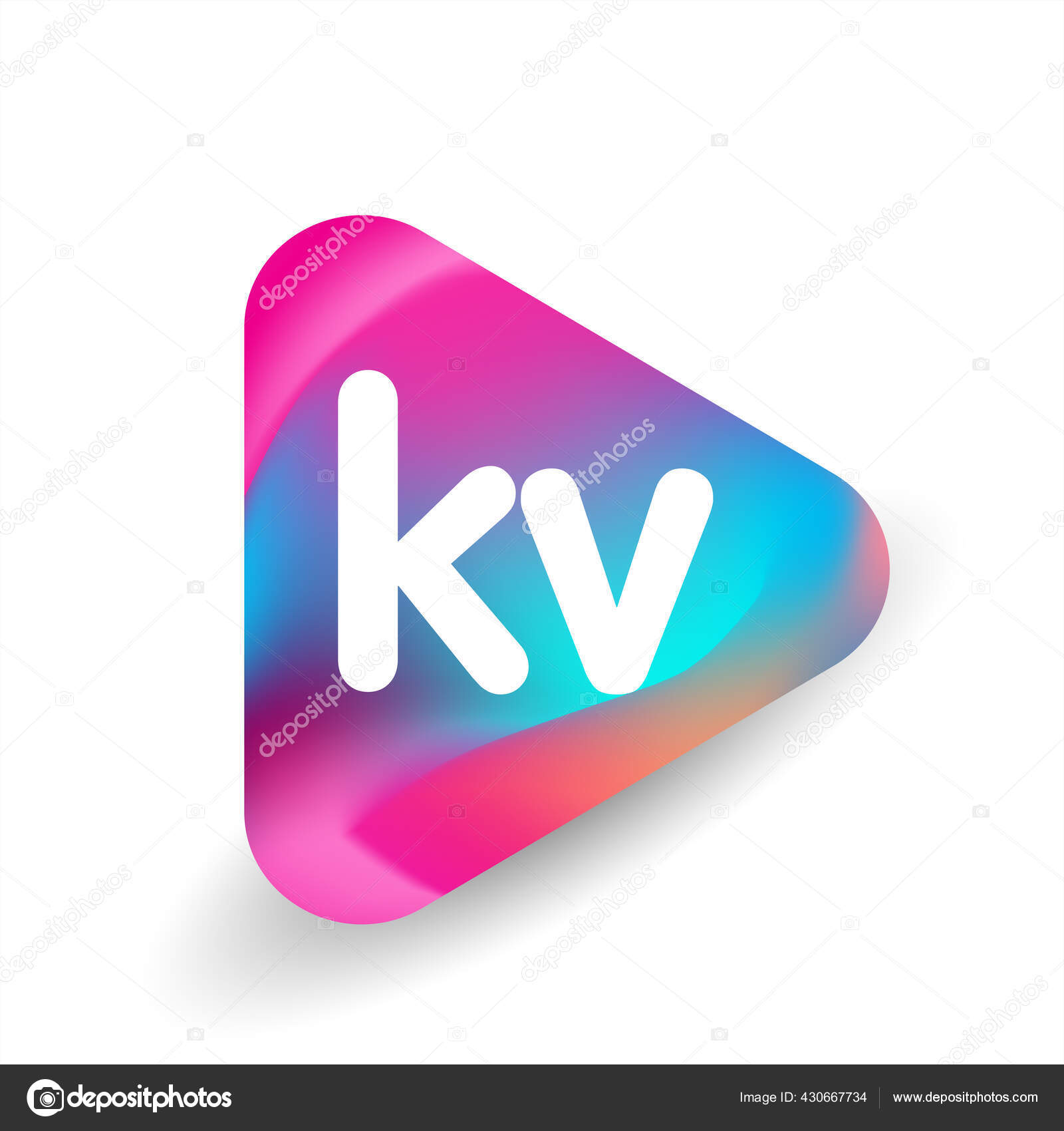 Kv Logo Design