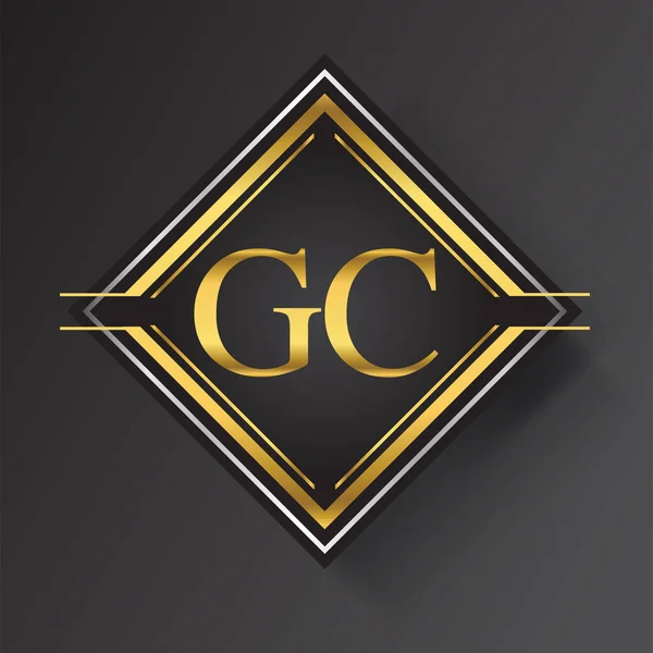 Logo gc huruf Vektor Stok, Ilustrasi Logo gc huruf Bebas Royalti ...