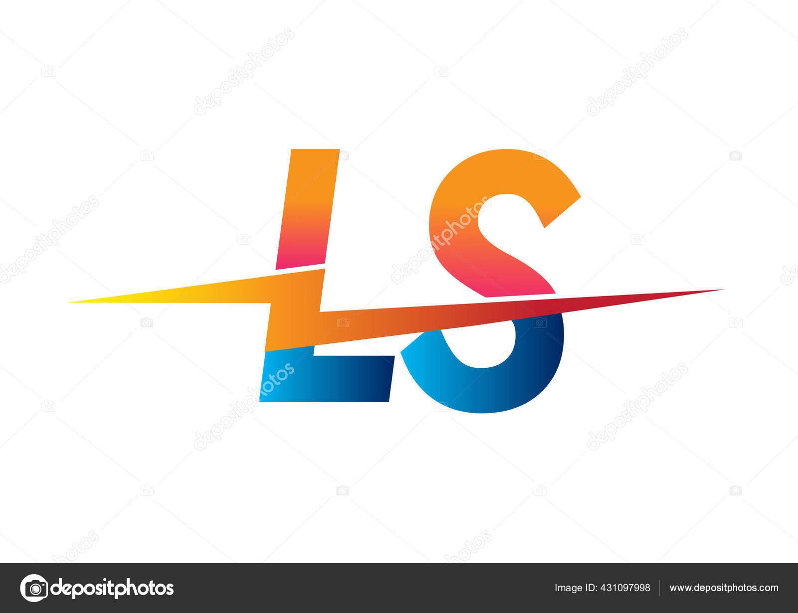 Letter Logo Lightning Icon Letter Combination Power Energy Logo Design ...