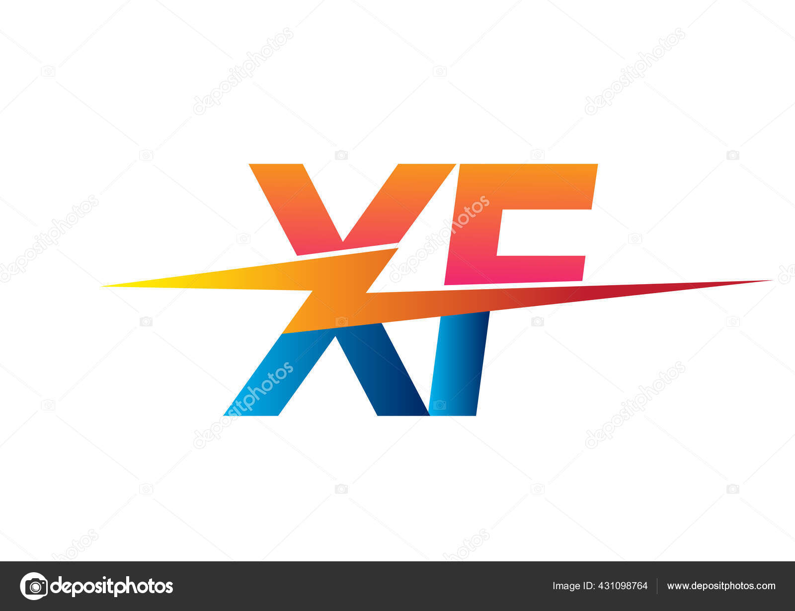 Letter Logo Lightning Icon Letter Combination Power Energy Logo Design ...