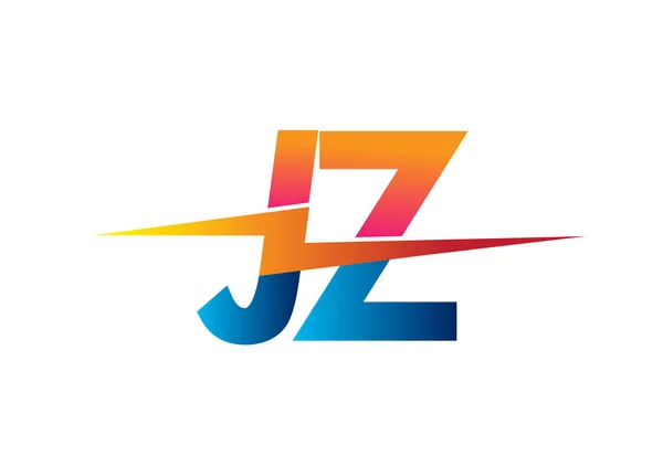 Zjz logo imágenes de stock de arte vectorial | Depositphotos