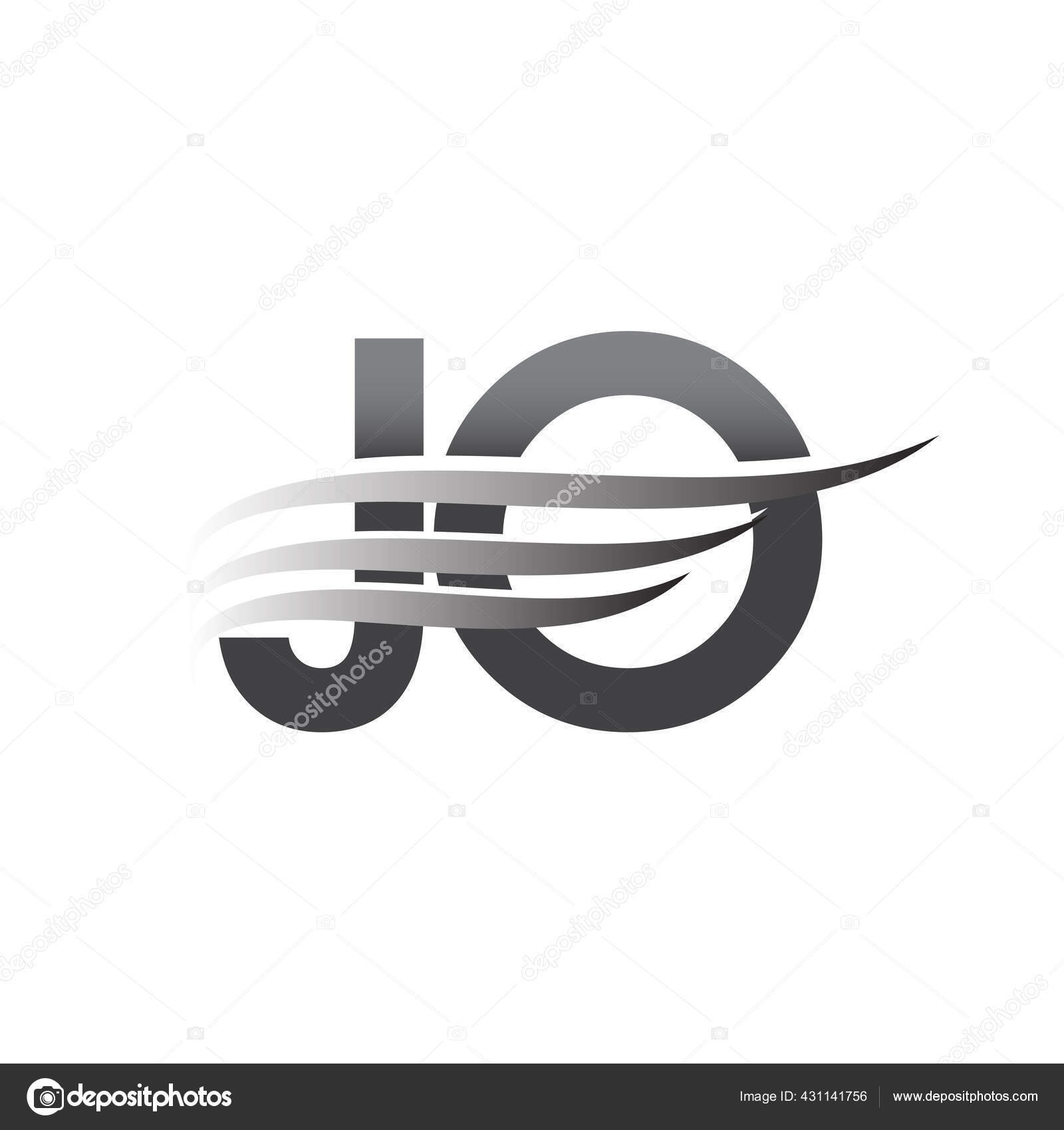 Initial Wing Logo Grey Color Vector Logotype Logo Company Name Stock ...