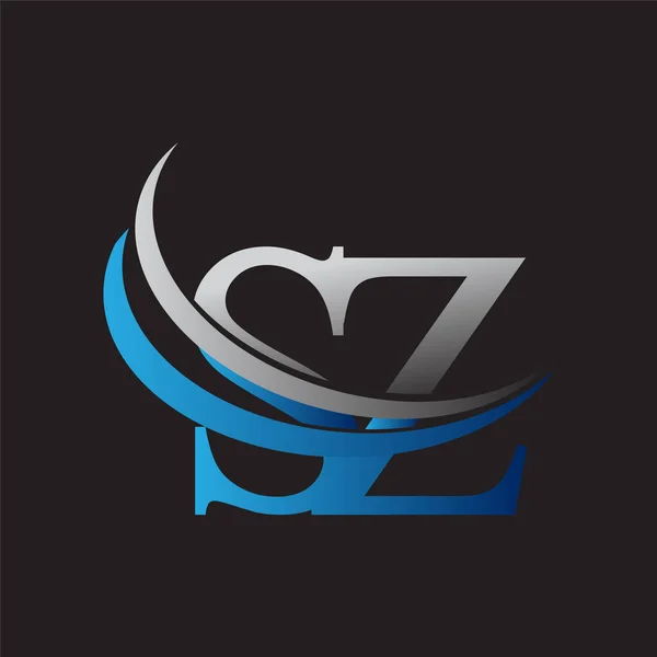 Zjz logo imágenes de stock de arte vectorial | Depositphotos