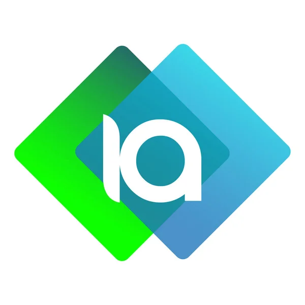 Ia logo imágenes de stock de arte vectorial | Depositphotos