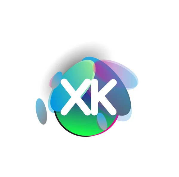 Xk logo design imágenes de stock de arte vectorial | Depositphotos