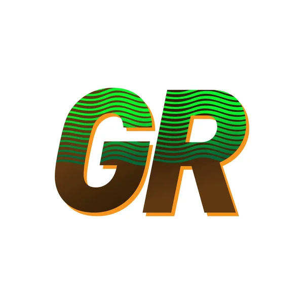 Ggr logos imágenes de stock de arte vectorial | Depositphotos