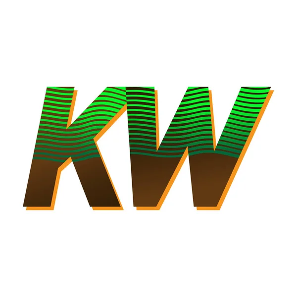 Kwr logo imágenes de stock de arte vectorial | Depositphotos