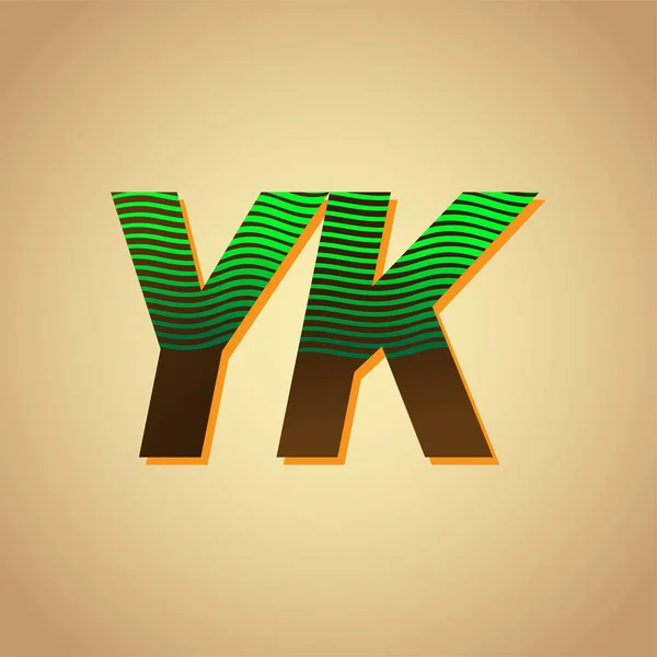 Ydk letter Vector Art Stock Images | Depositphotos