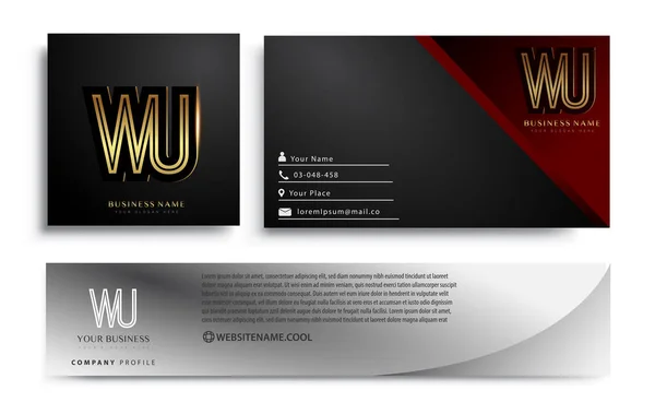 Letter wu Vector Art Stock Images | Depositphotos