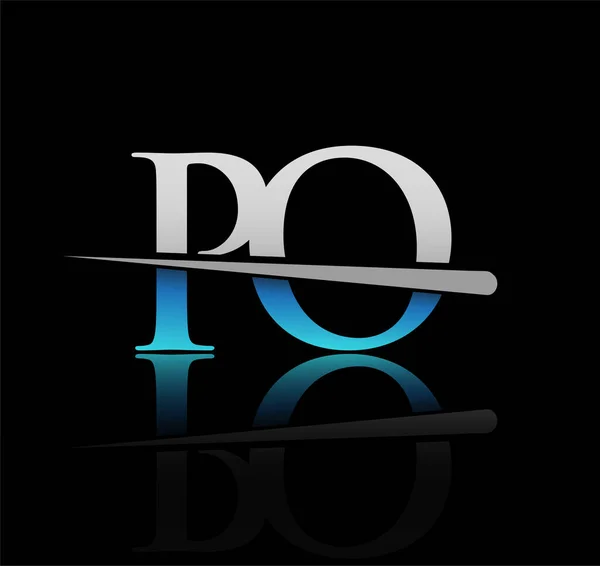 Po initials Vector Art Stock Images | Depositphotos