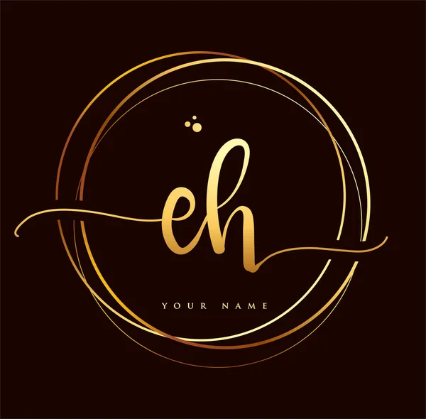 Eh initial Vector Art Stock Images | Depositphotos