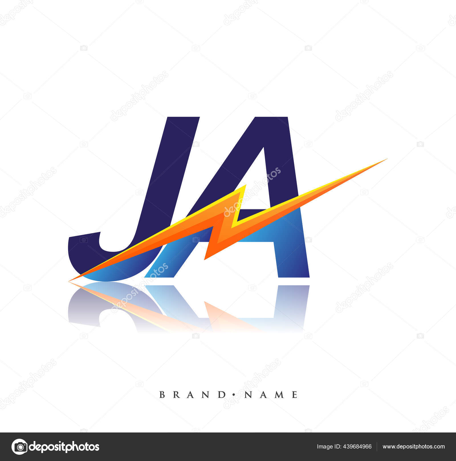 Letter Logo Lightning Icon Letter Combination Power Energy Logo Design ...