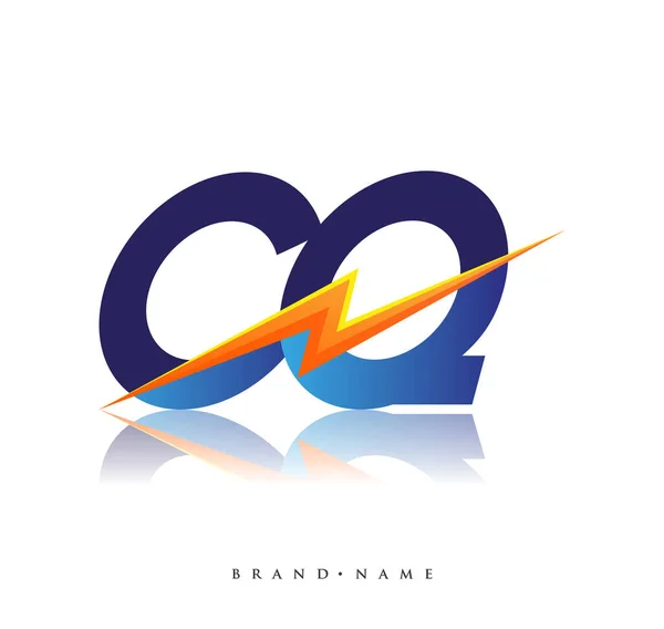 Letter Logo Lightning Icon Letter Combination Power Energy Logo Design ...