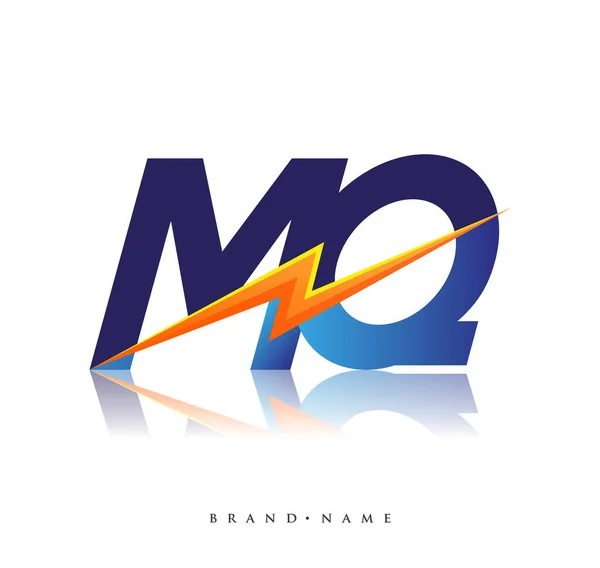 Letter Logo Lightning Icon Letter Combination Power Energy Logo Design ...