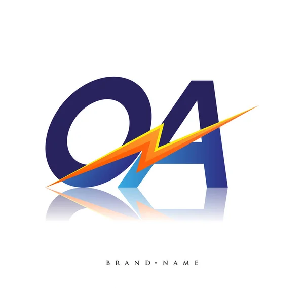 Letter Logo Lightning Icon Letter Combination Power Energy Logo Design ...