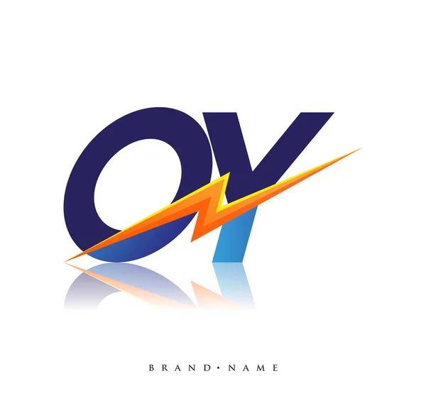 Letter Logo Lightning Icon Letter Combination Power Energy Logo Design ...