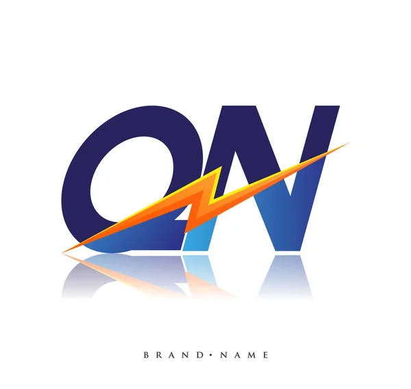 Letter Logo Lightning Icon Letter Combination Power Energy Logo Design ...