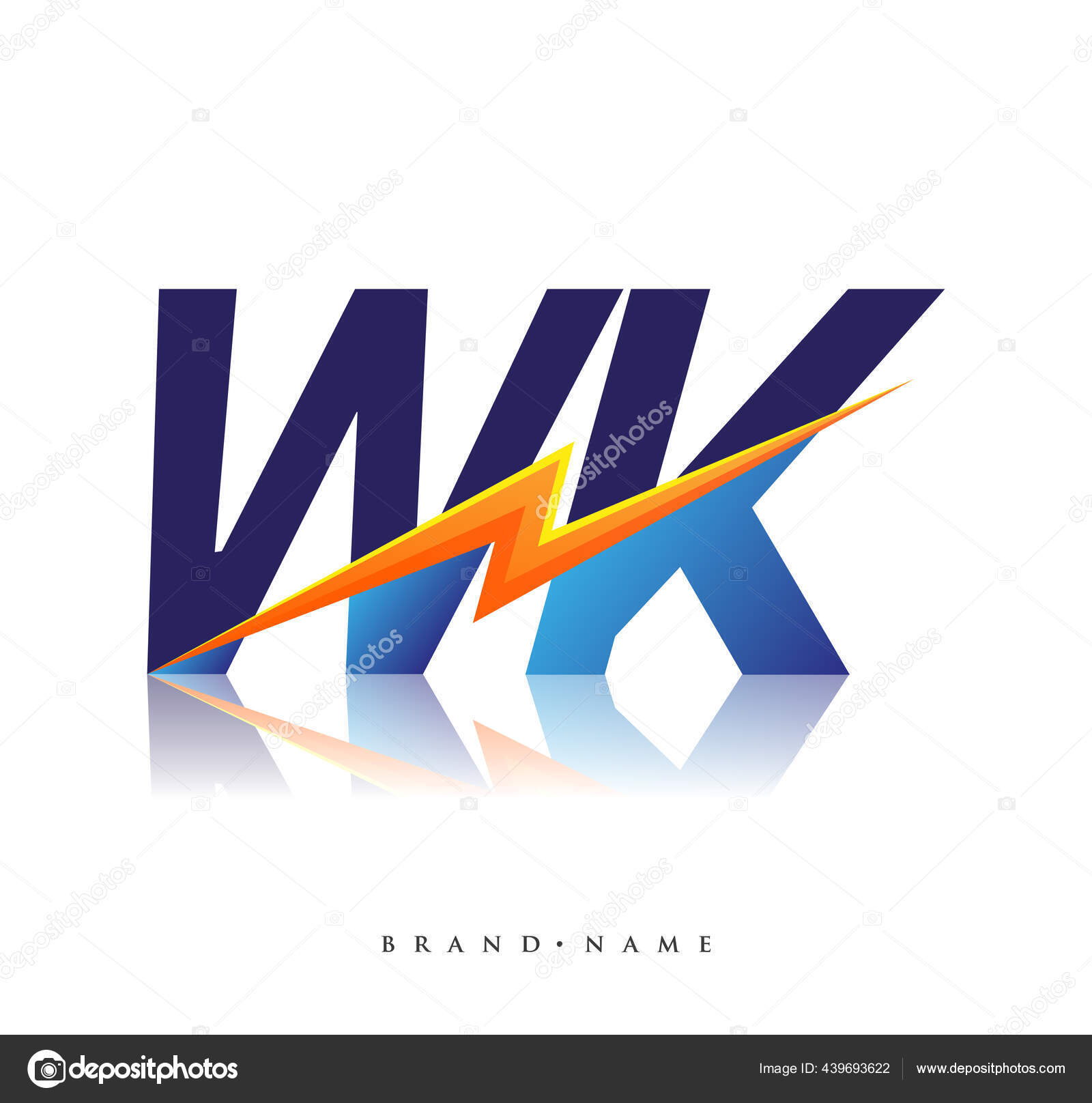 Letter Logo Lightning Icon Letter Combination Power Energy Logo Design ...