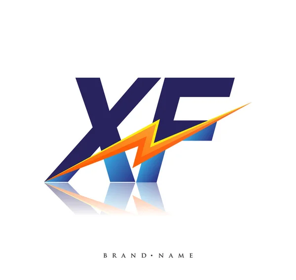 Letter Logo Lightning Icon Letter Combination Power Energy Logo Design ...