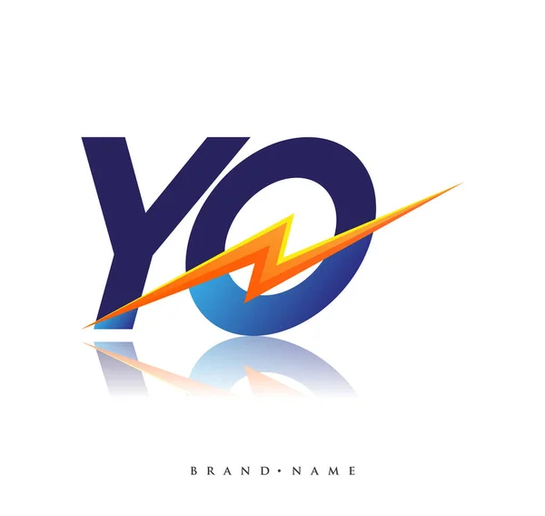 Letter Logo Lightning Icon Letter Combination Power Energy Logo Design ...