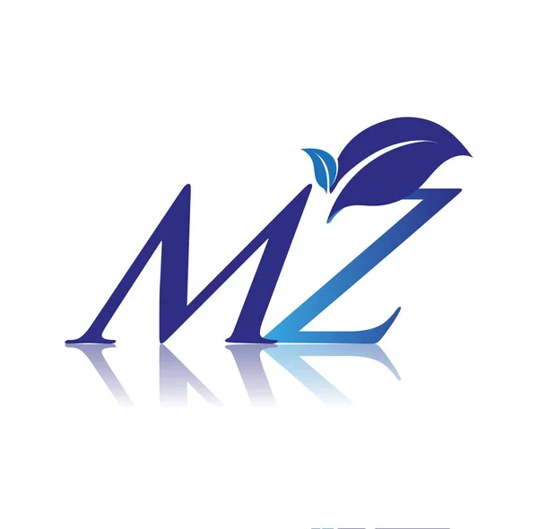 Logotipo De Msz Msz Letter Logo Creative Design Vector Stock Vector