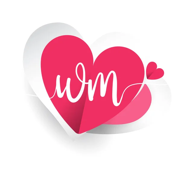 Logo letter wm Vector Images | Depositphotos