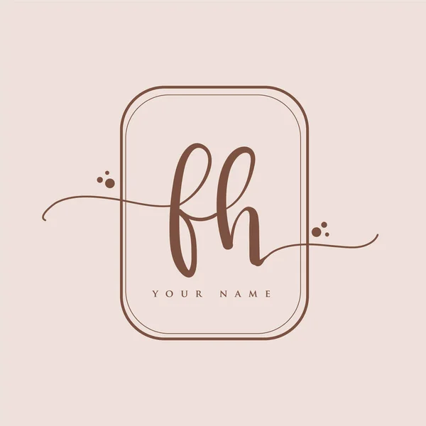 239 Fh initial logo Vector Images | Depositphotos